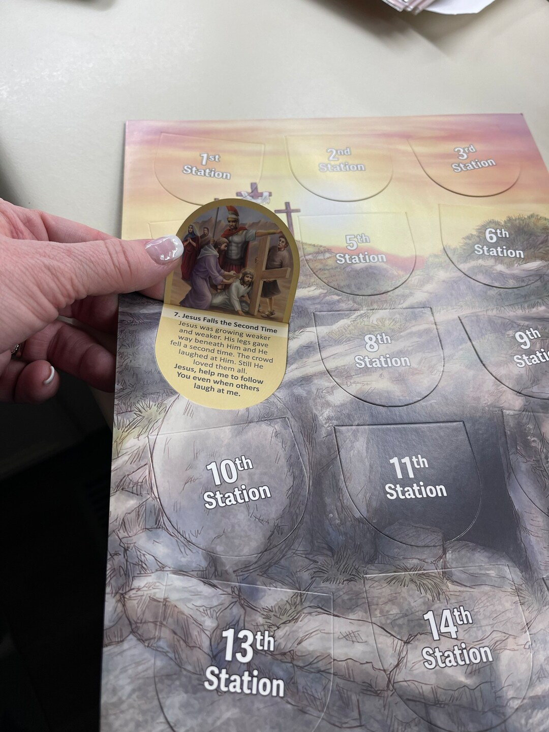 Stations of the Cross Pop-up Card | Lenten Prayer | Stations of the ...