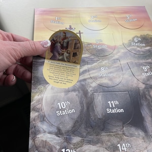 Stations of the Cross Pop-up Card | Lenten Prayer | Stations of the ...
