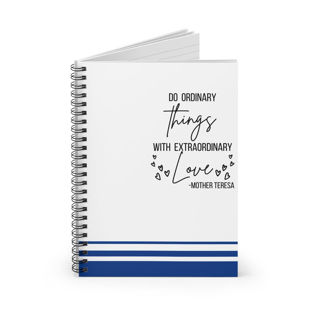 Saint Teresa of Calcutta Prayer Journal, Catholic Prayer Journal ...