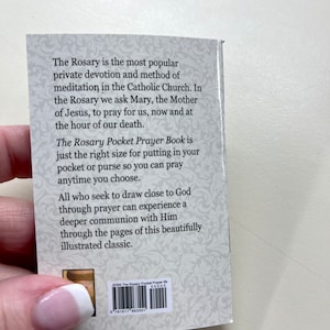 The Rosary Book Pocket Catholic Prayer Book - Etsy