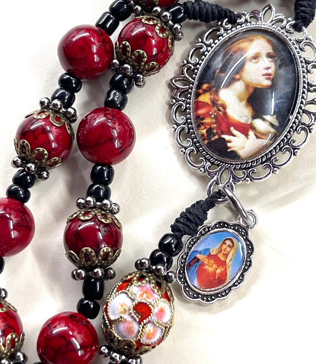 Mary Magdalene Chaplet, Catholic Devotion, Pardon Crucifix, Catholic ...