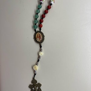 St Dymphna Chaplet Prayer Patron Saint of Anxiety, Stress, and Mental Disorder Rosary With ...