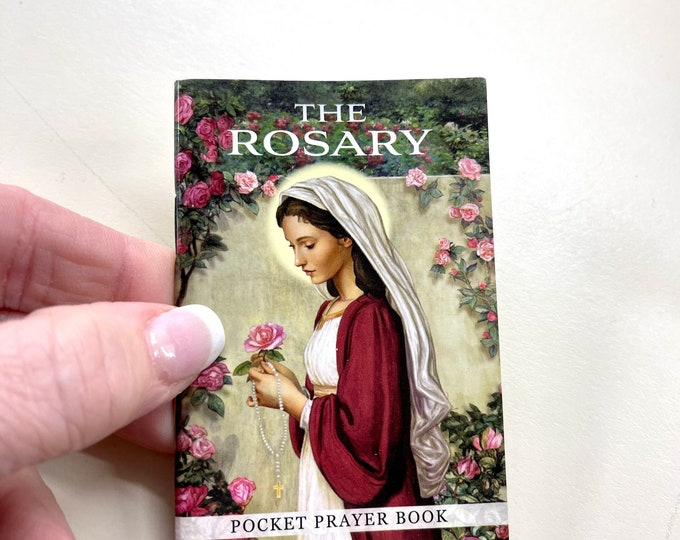 The Rosary Book Pocket Catholic Prayer Book - Etsy