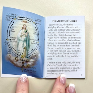 The Rosary Book Pocket Catholic Prayer Book - Etsy