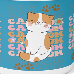 Orange Cat Camping Mug, Enamel Camp Mugs, Cat Lover Gift, Cat Mom Gift ...