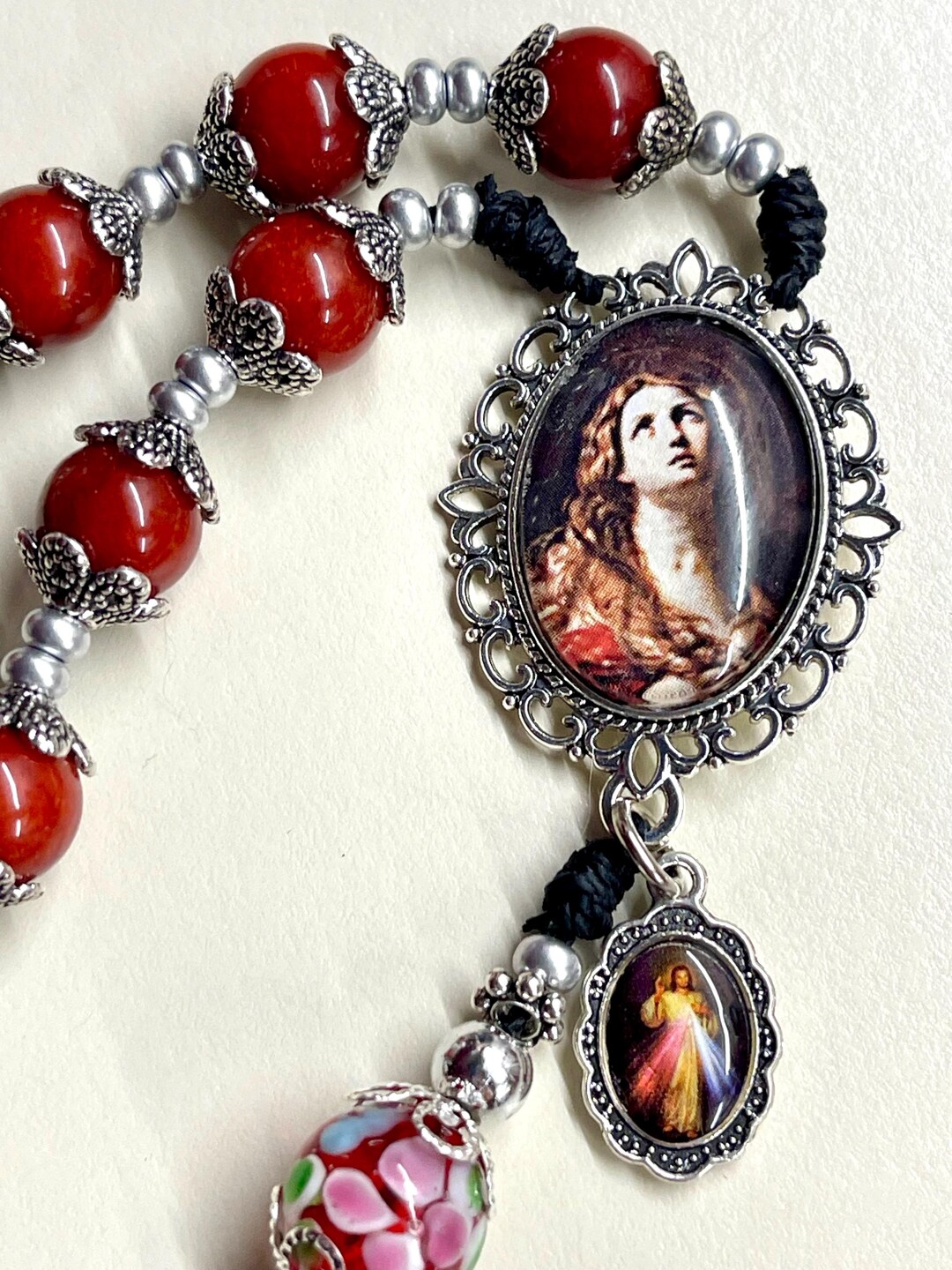 Mary Magdalene Chaplet, Catholic Devotion, Pardon Crucifix, Catholic ...