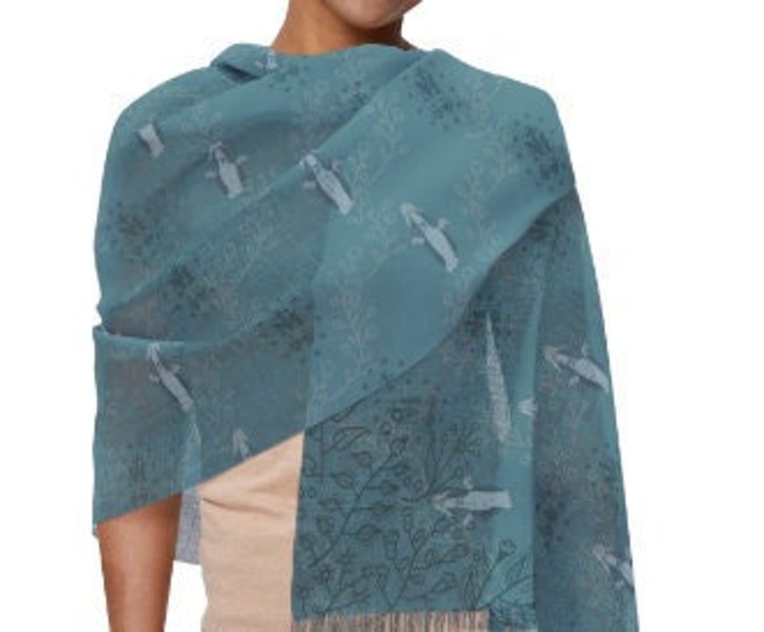 Catholic Scarf for Women, Miraculous Medal, Marian Scarf, Catholic Gift ...