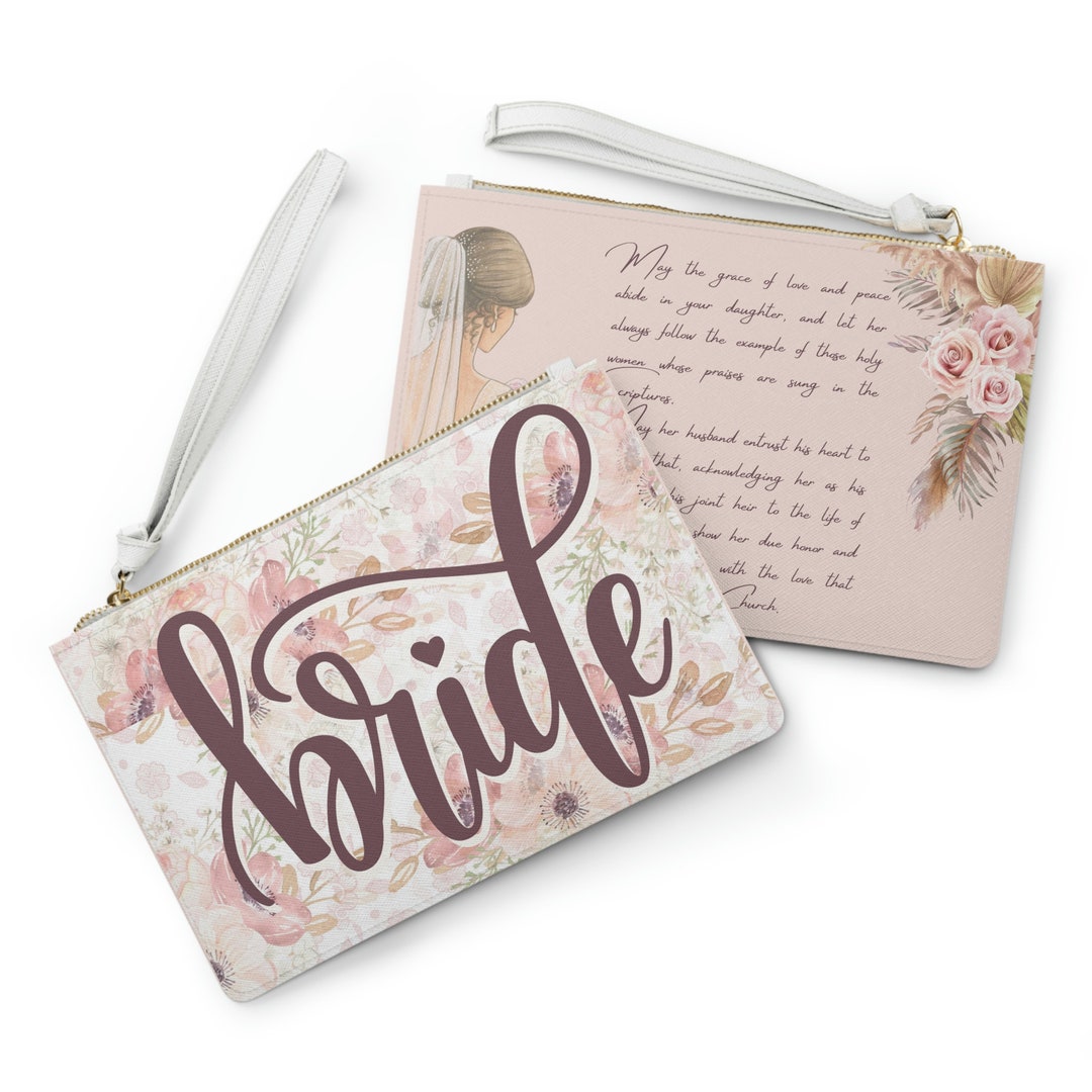 Bride Purse Bride Bag for Wedding Catholic Bride Bachelorette ...