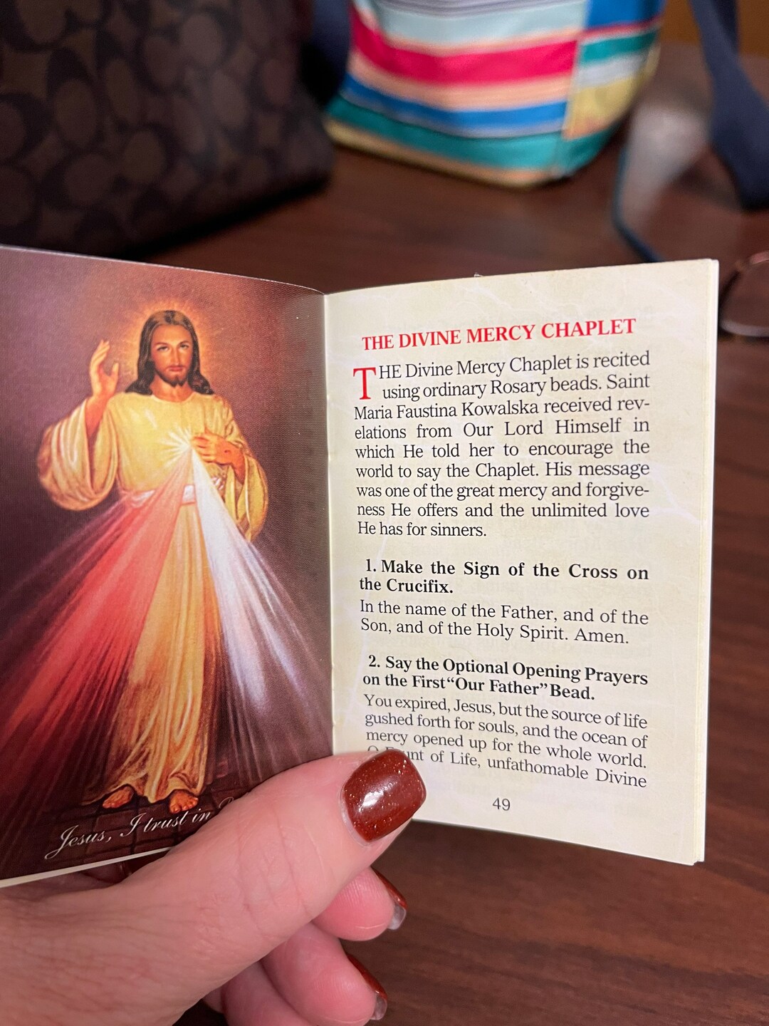 Devotion Book Sacred Heart Prayer Book Pocket Sized Novena Book Divine ...