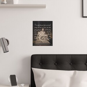 Printed Religious Art | La Pieta Print|mary & Jesus|italy Photography ...