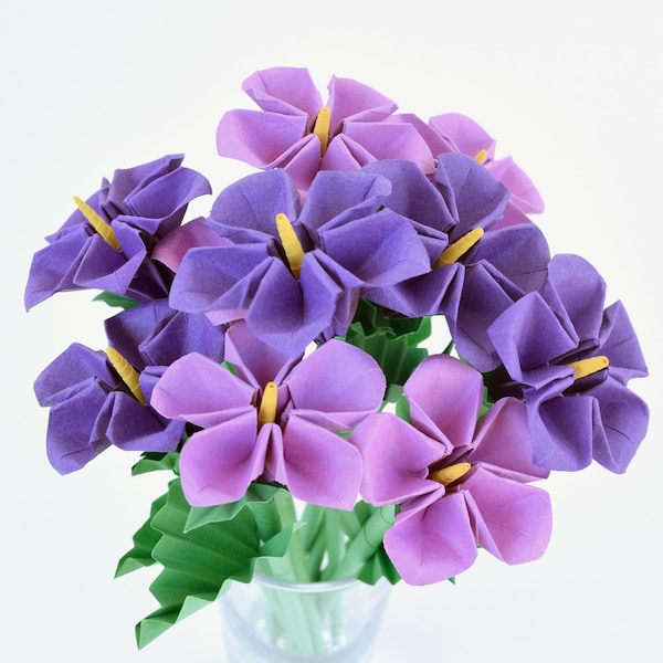 Bouquet of Violets - Etsy