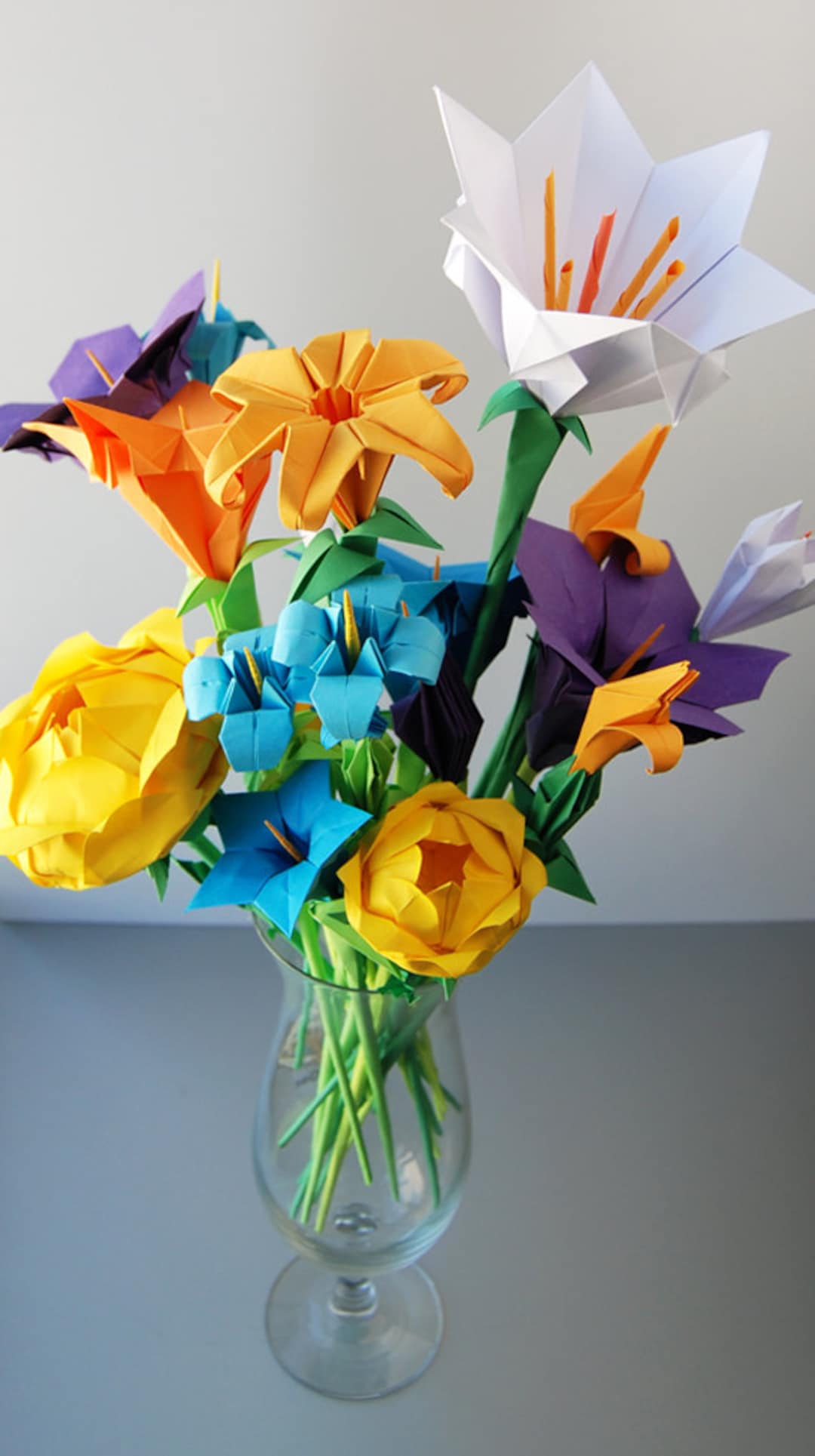 Bouquet of Flowers: Wild Flower Arrangement - Etsy
