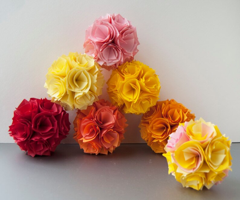 Baby Pink Flower Ball | Etsy