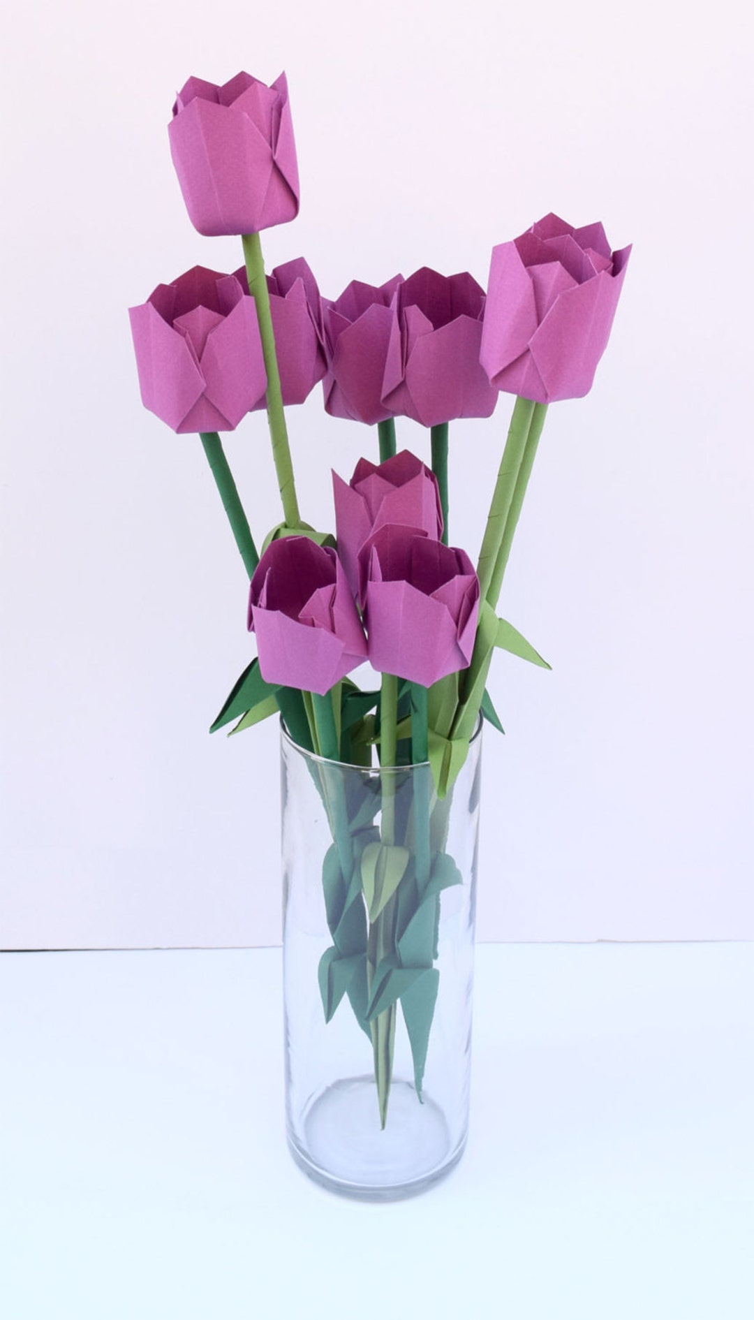 Mother's Day Purple Tulips, Easter Tulips - Etsy