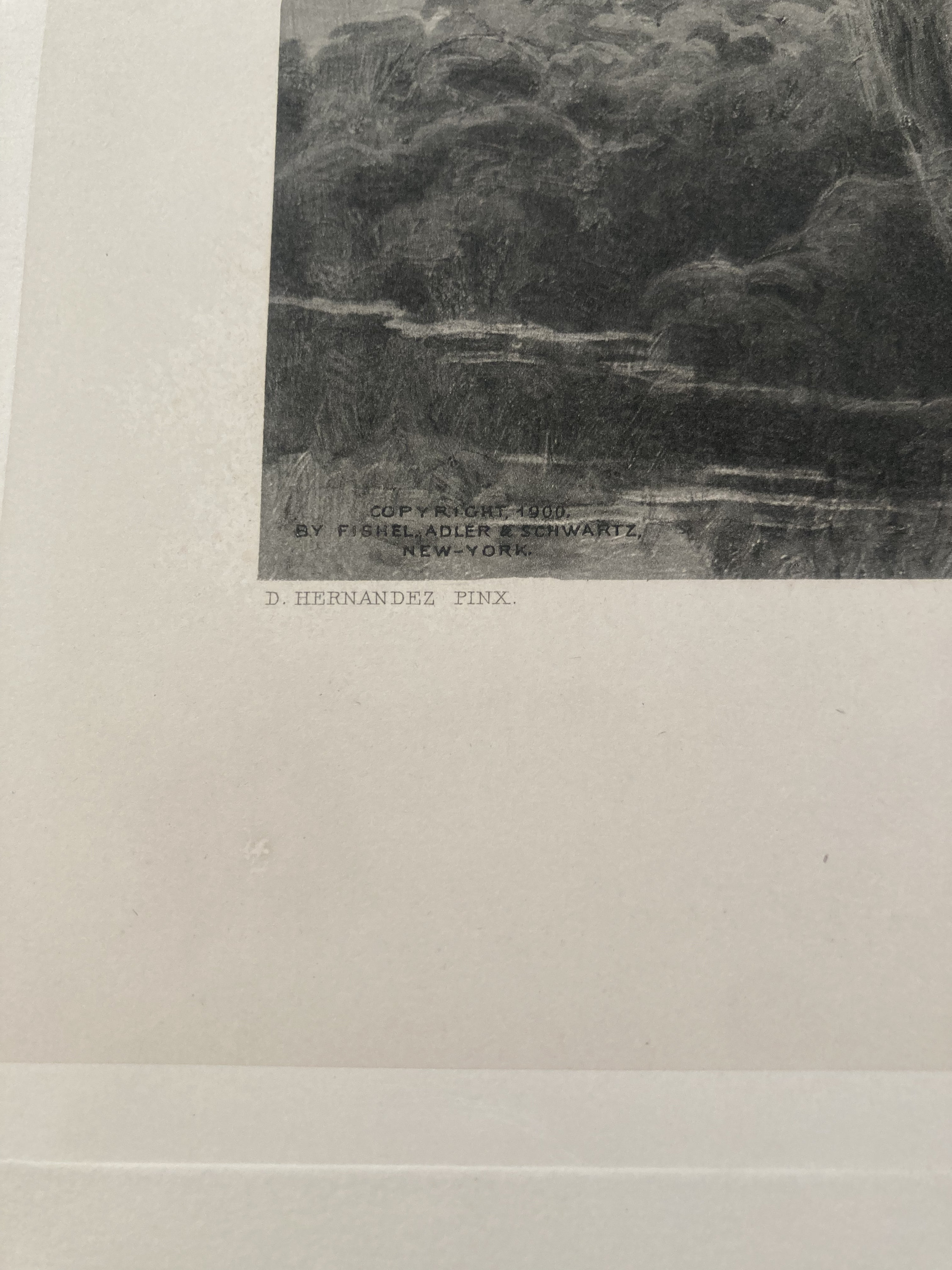 1900s Large Antique Lithograph - Etsy