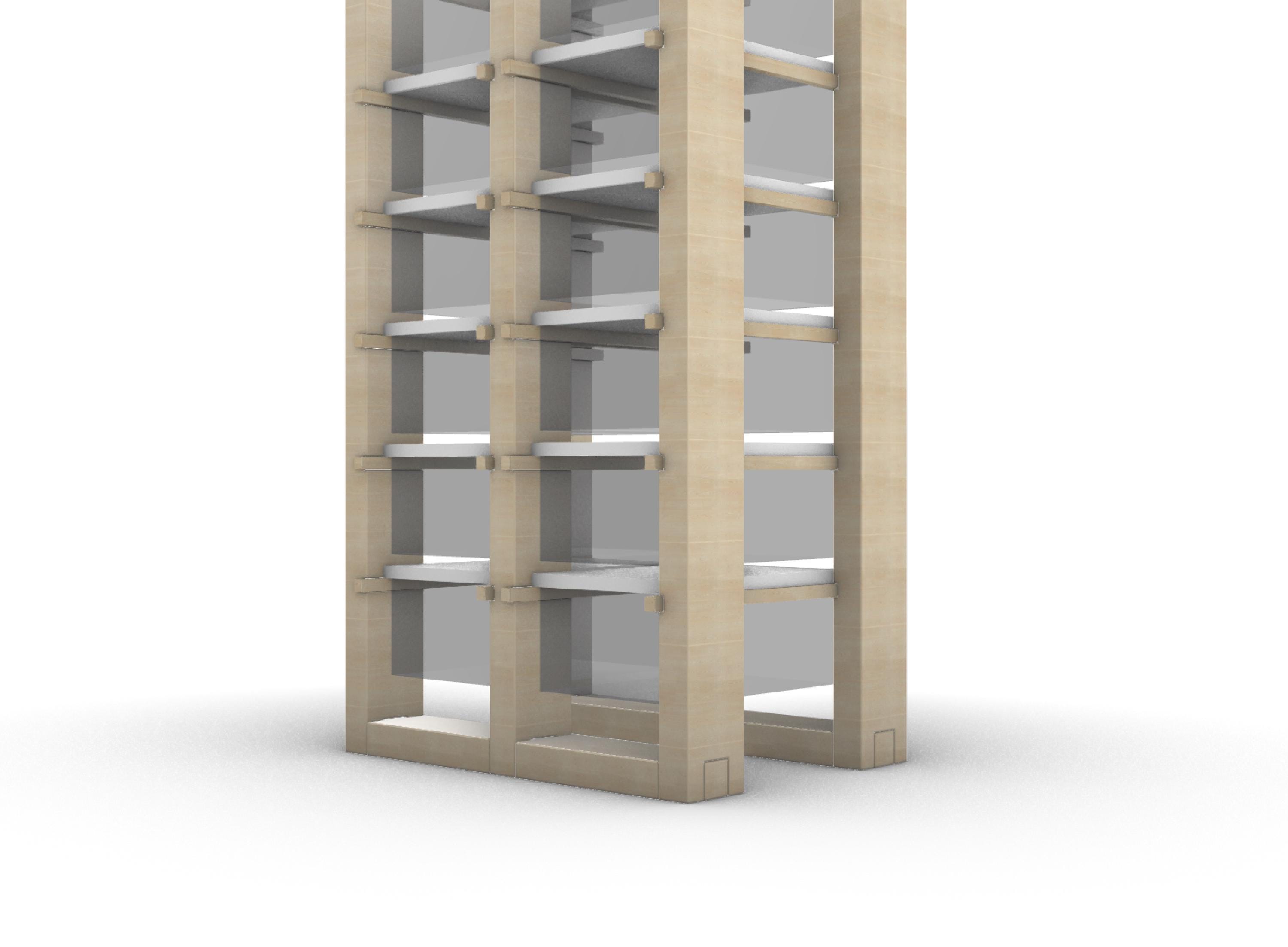 Modern Modular Storage Tower – DIY Woodworking Plans (digital Download ...