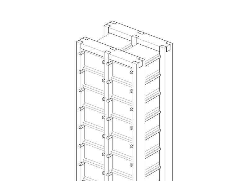 Modern Modular Storage Tower – DIY Woodworking Plans (digital Download ...