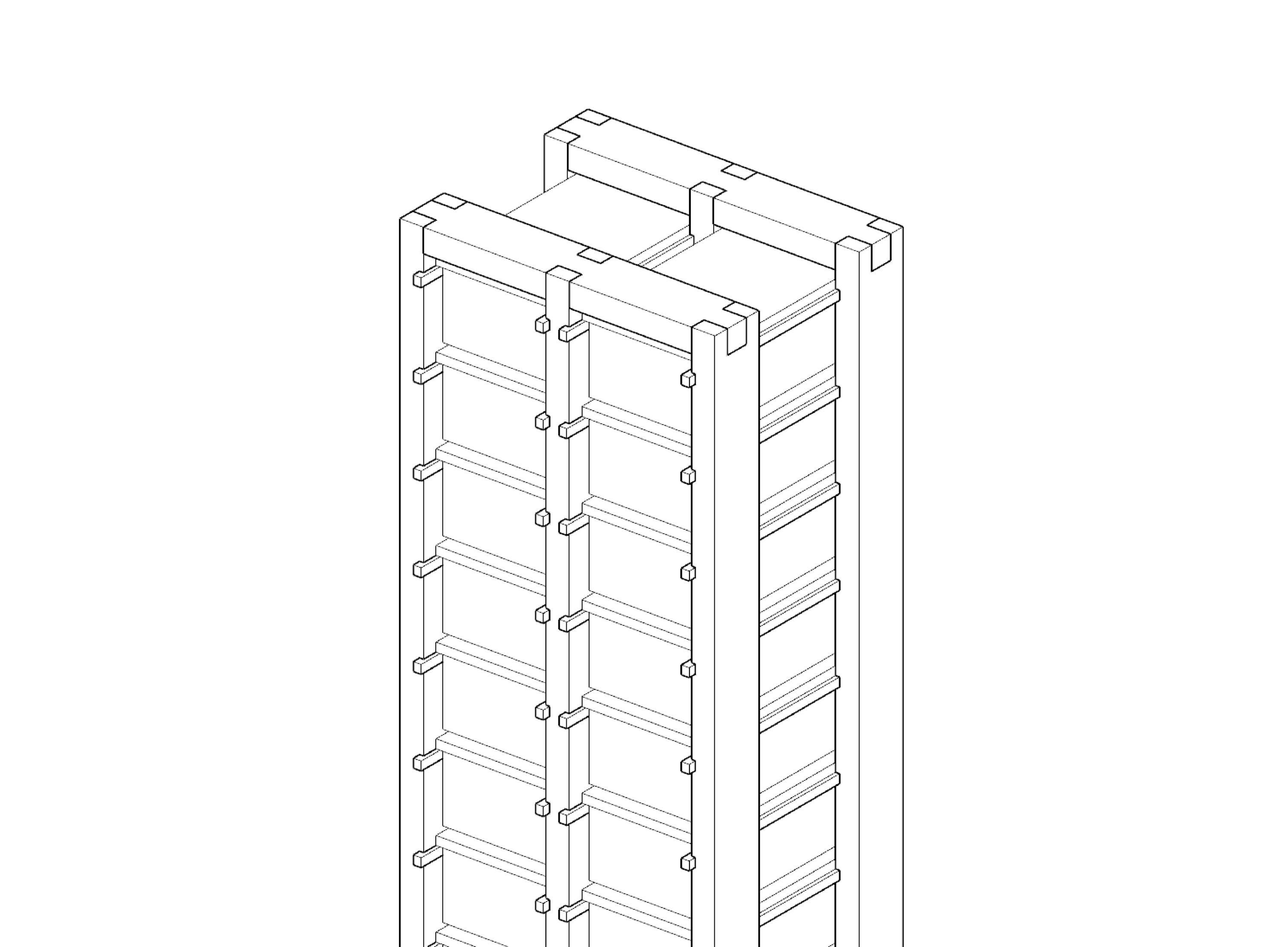 Modern Modular Storage Tower – DIY Woodworking Plans (digital Download ...