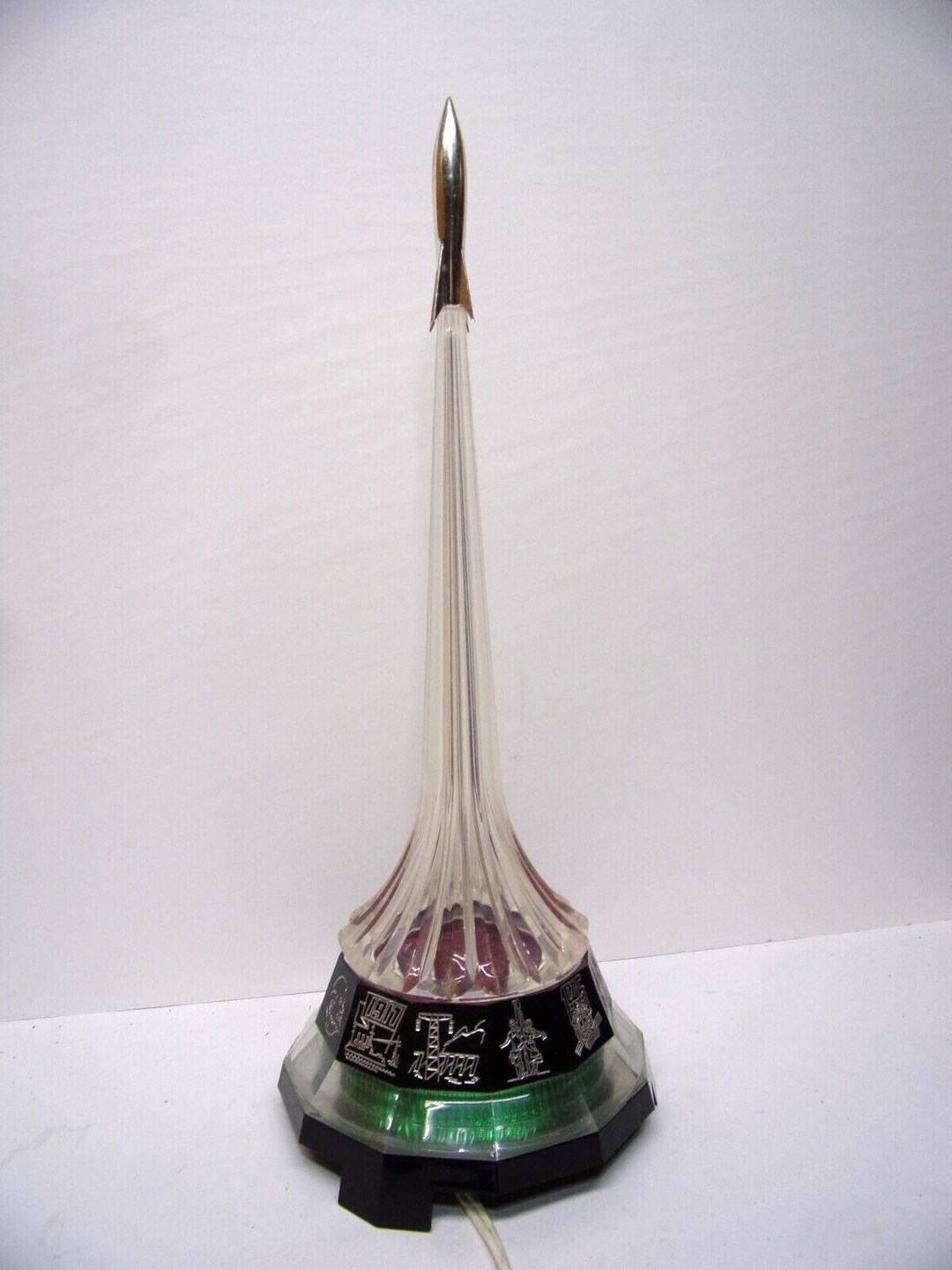 1970s Russian Commemorative Space Launch Table Lamp - Etsy