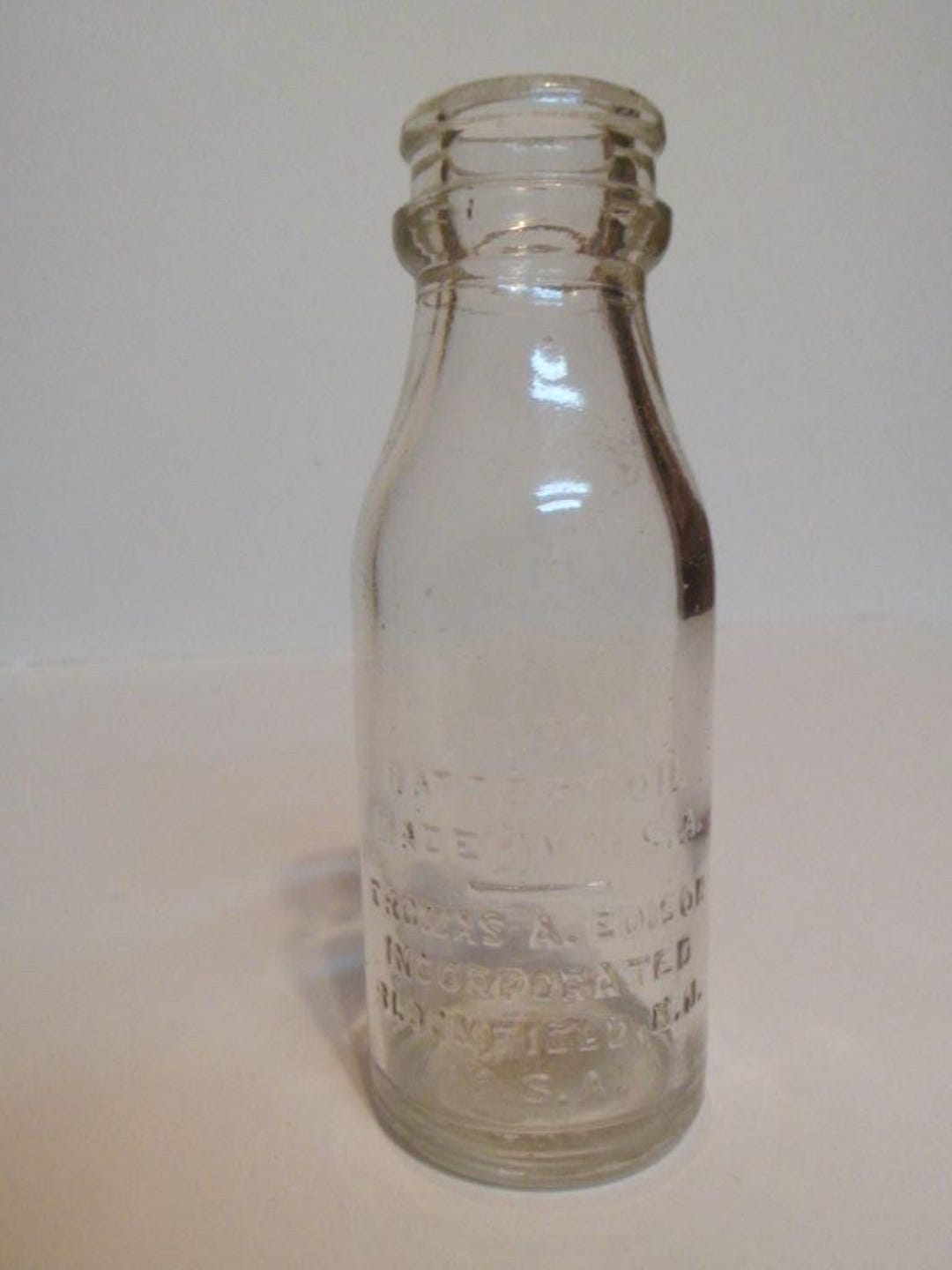 Thomas Edison Battery Oil Bottle - Etsy