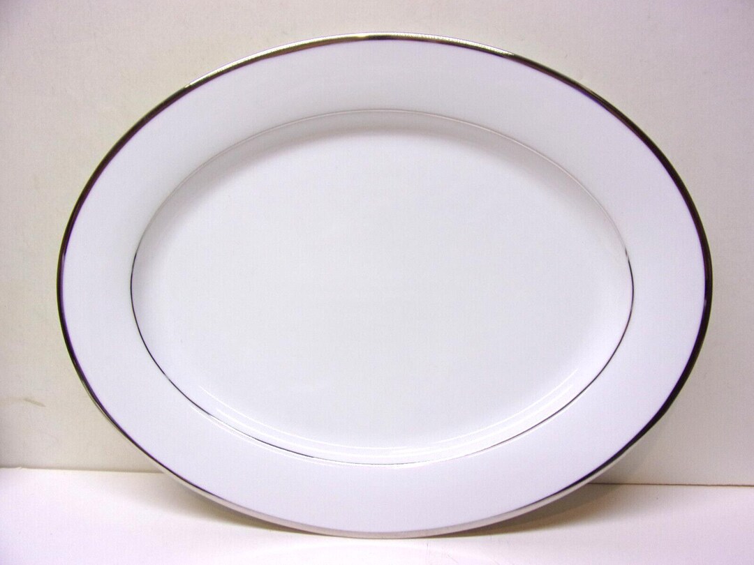 Nikko Platinum Band Patra 14 Inch Platter - Etsy