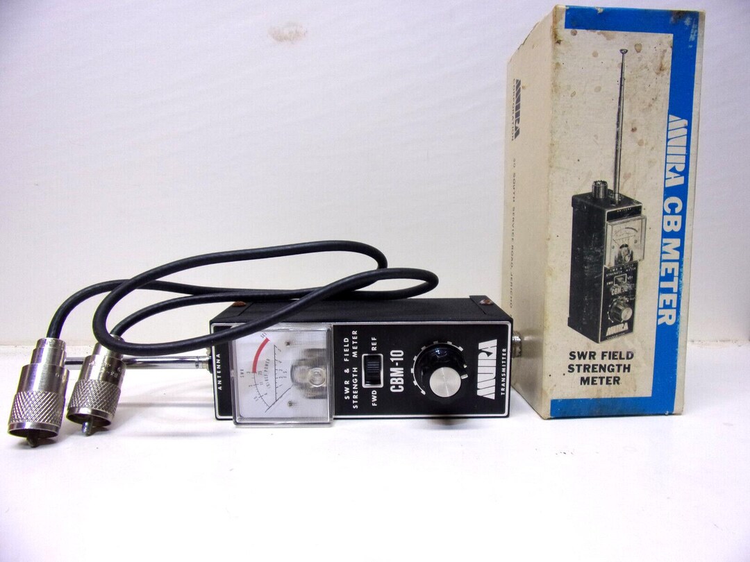 Nos Mura CB Meter SWR Field Strength Meter Model CBM - 10 - Etsy
