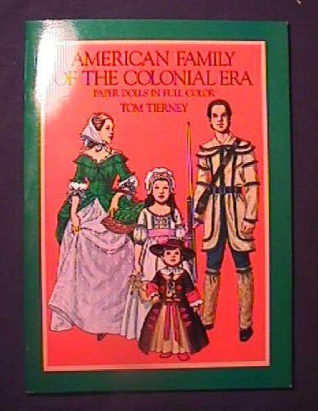 1983 Tom Tierney Colonial Era Paper Doll Book - Etsy