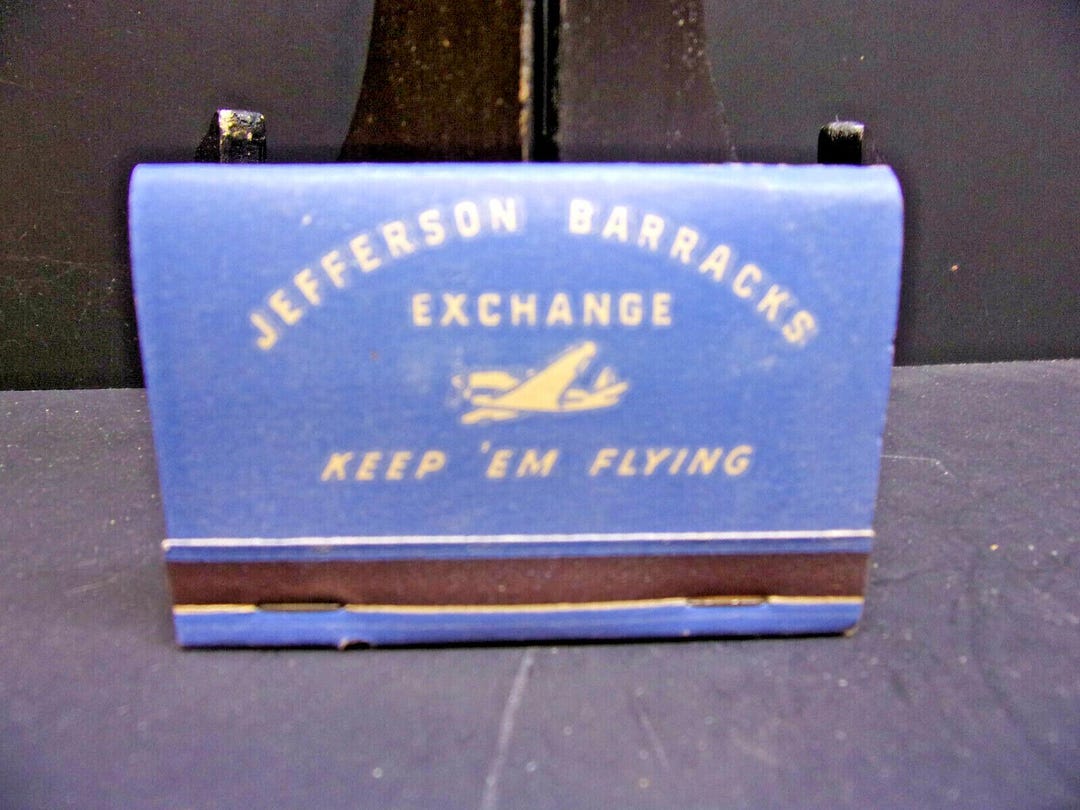 WW2 Jefferson Barracks Missouri Keep Em Flying Matchbook - Etsy