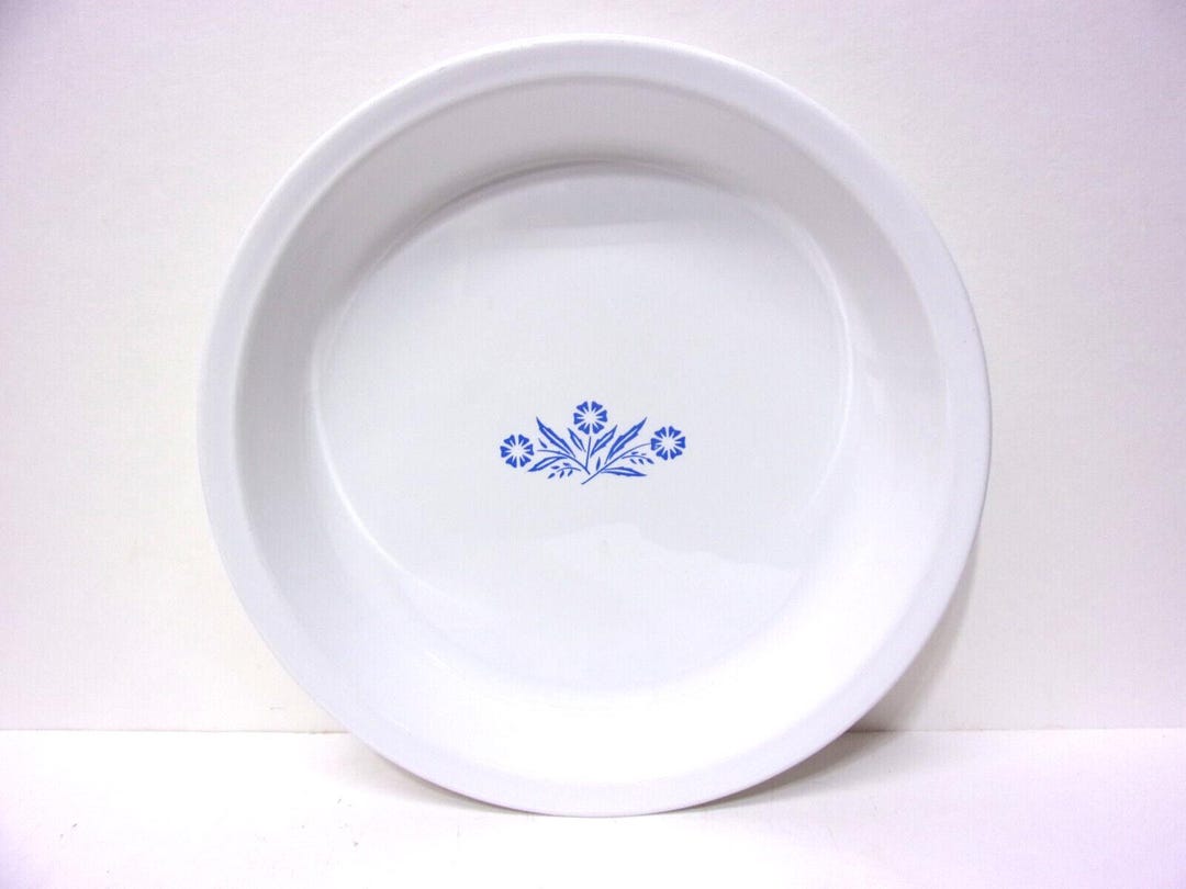 Corning Cornflower Pattern Pie Baking Plate P 309 9 Inch - Etsy