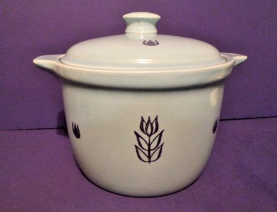 Mint Robin Egg Blue Glazed 1950s Cronin Bake Oven Casserole - Etsy
