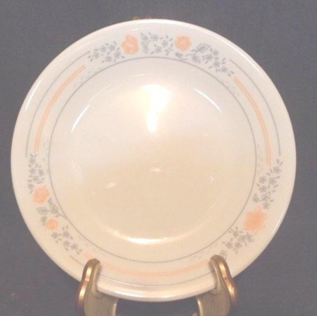 Set of Six Corning Corelle Apricot Grove Bread Butter Pie Plate - Etsy