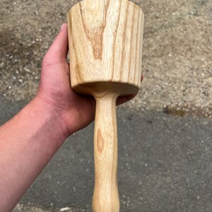 Big Wooden Mallet - Etsy