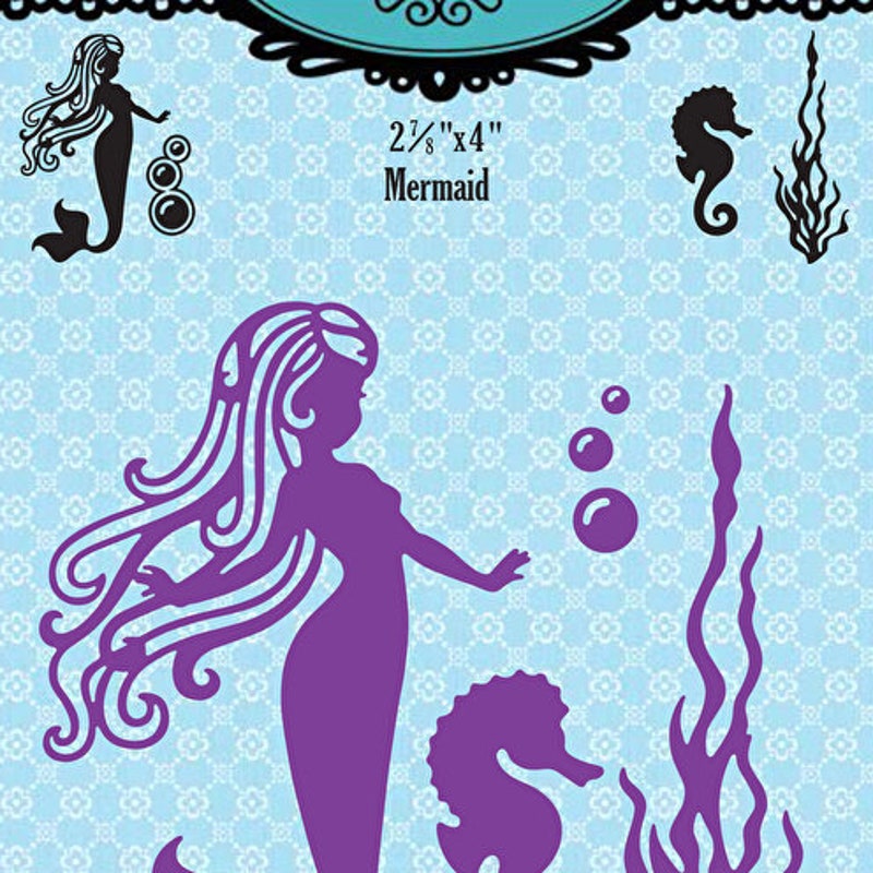 Mermaid Cutting Dies - Etsy