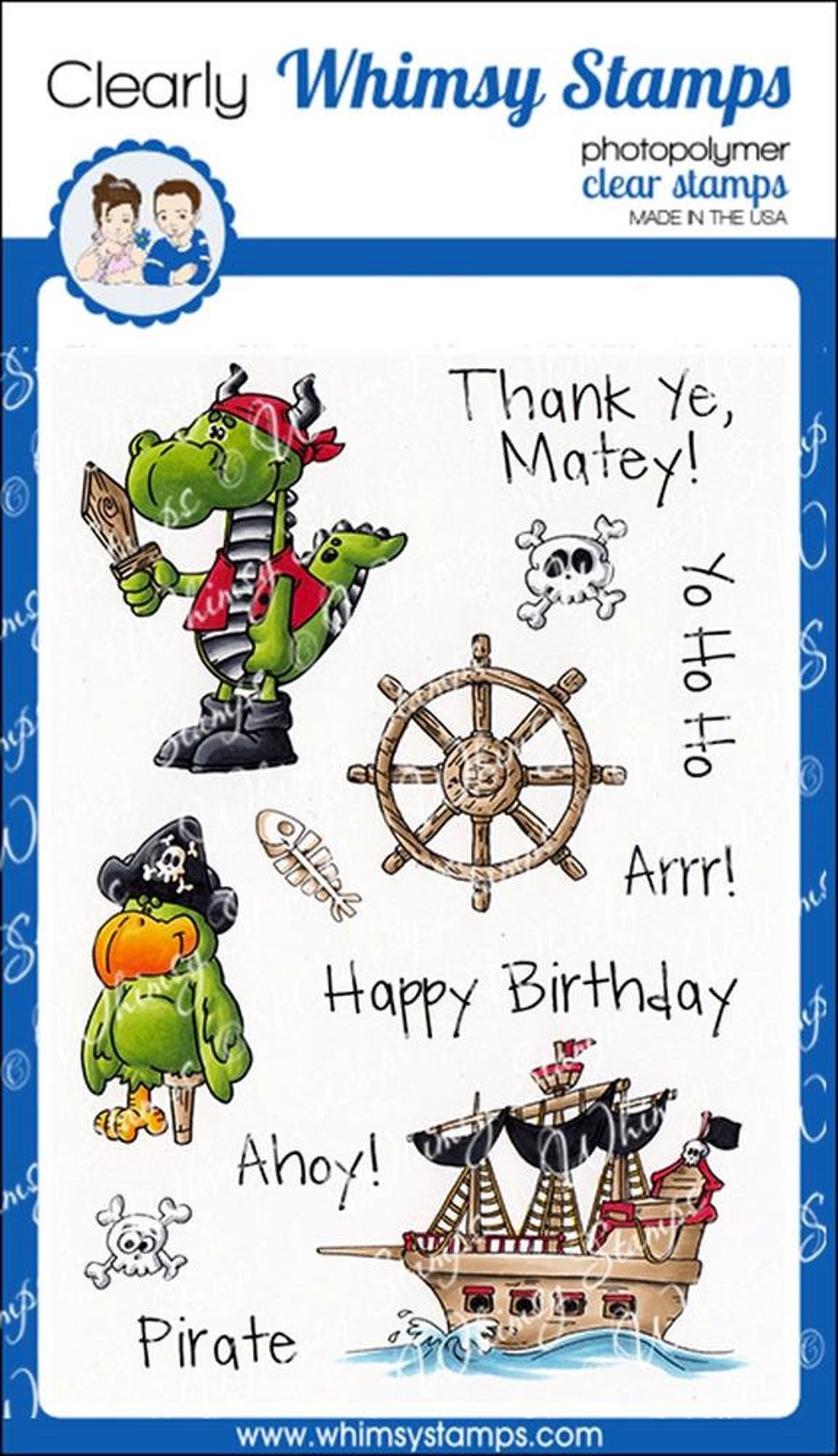 Whimsy Stamps -- Arrgg! Pirates -- NEW -- (#4151) - Etsy