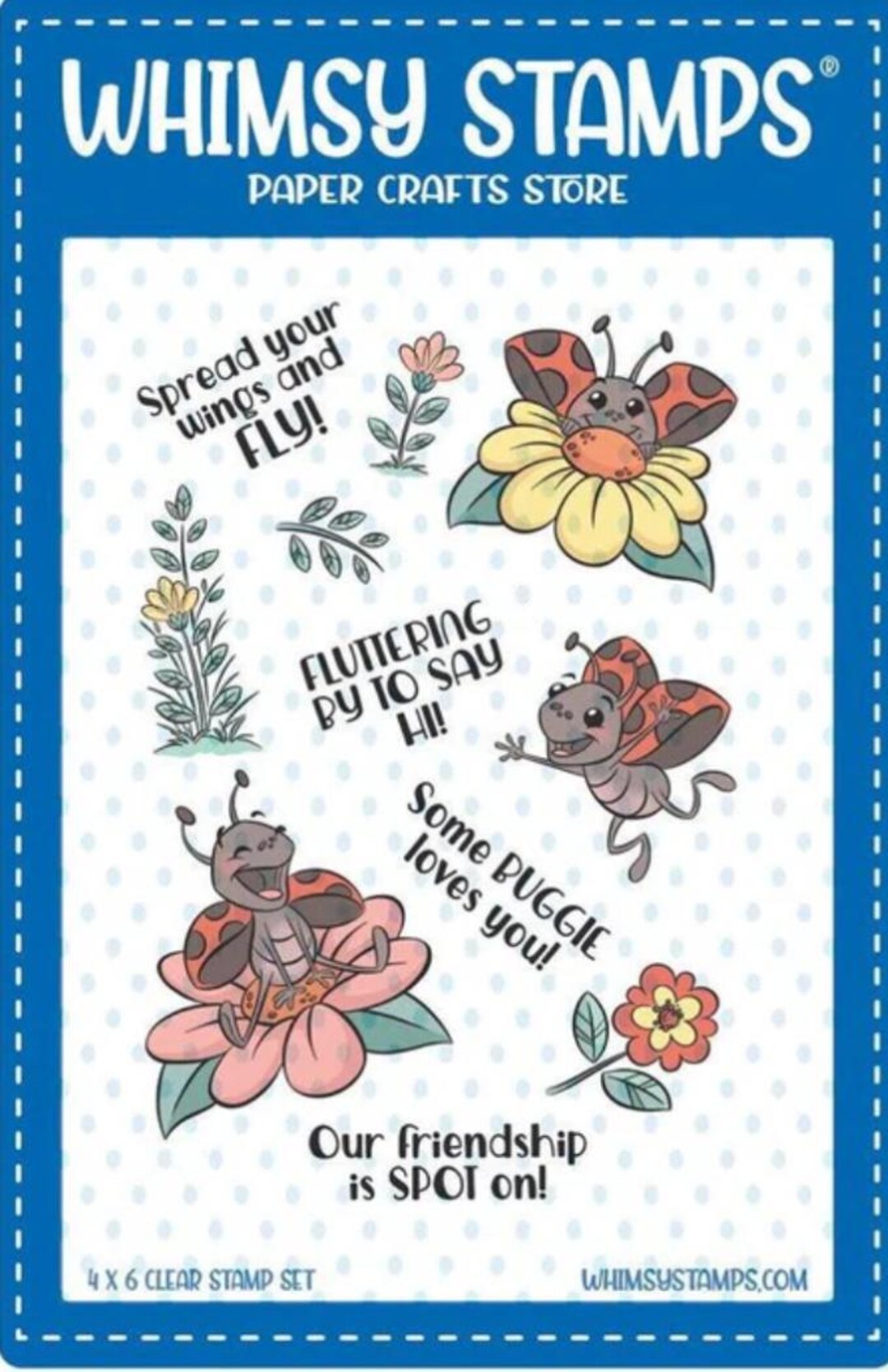 Whimsy Stamps -- Lady Buggies -- NEW -- (#4498) - Etsy