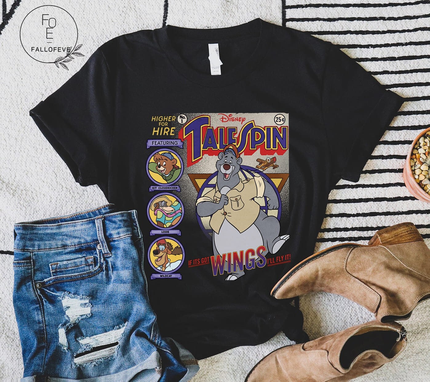 Disney TaleSpin If Its Got Wings I'll Fly shirt sold by JeanZ | SKU ...