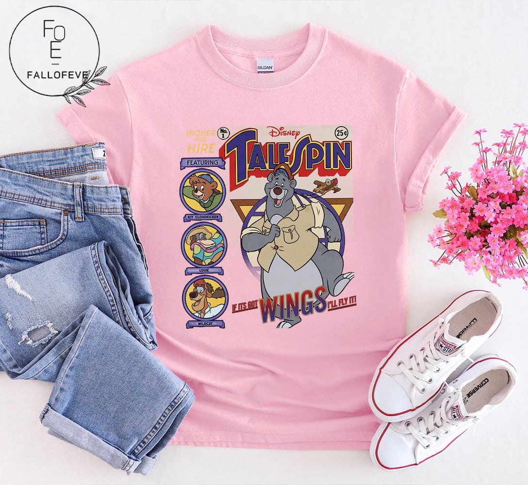 Disney TaleSpin If Its Got Wings I'll Fly shirt sold by JeanZ | SKU ...