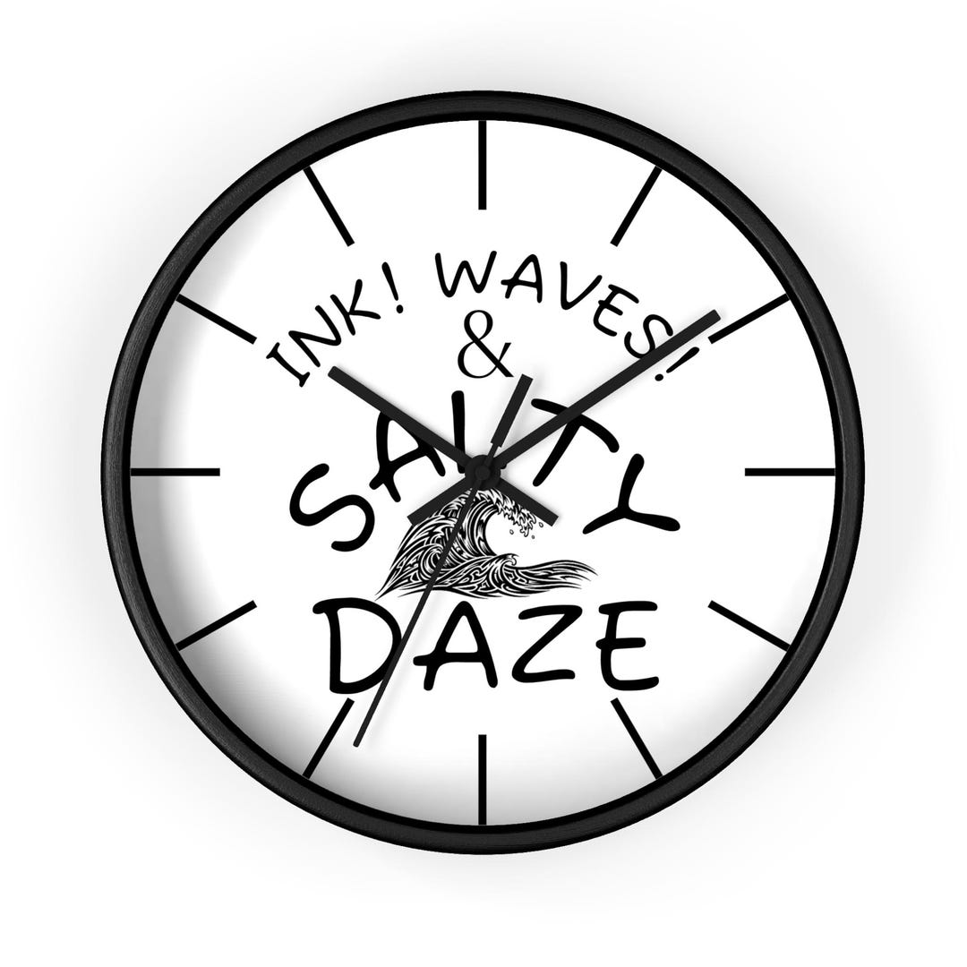 Ocean-inspired Wall Clock, Coastal Decor, Beach Lover Gift, Surfing ...