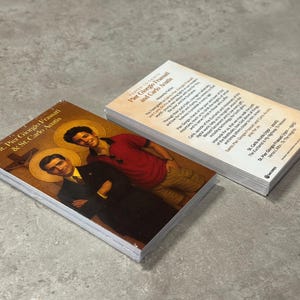 St. Pier Giorgio Frassati & St. Carlo Acutis Prayer Cards - Pack of 25 ...