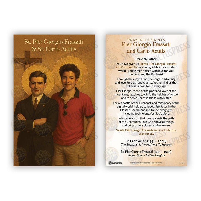 Saint Frassati Card - Etsy