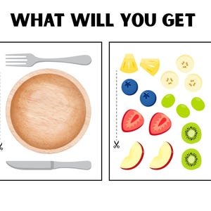Build a Fruit Salad – Cut and Paste Activity for Kids | Printable Craft ...