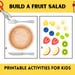 Build a Fruit Salad – Cut and Paste Activity for Kids | Printable Craft ...