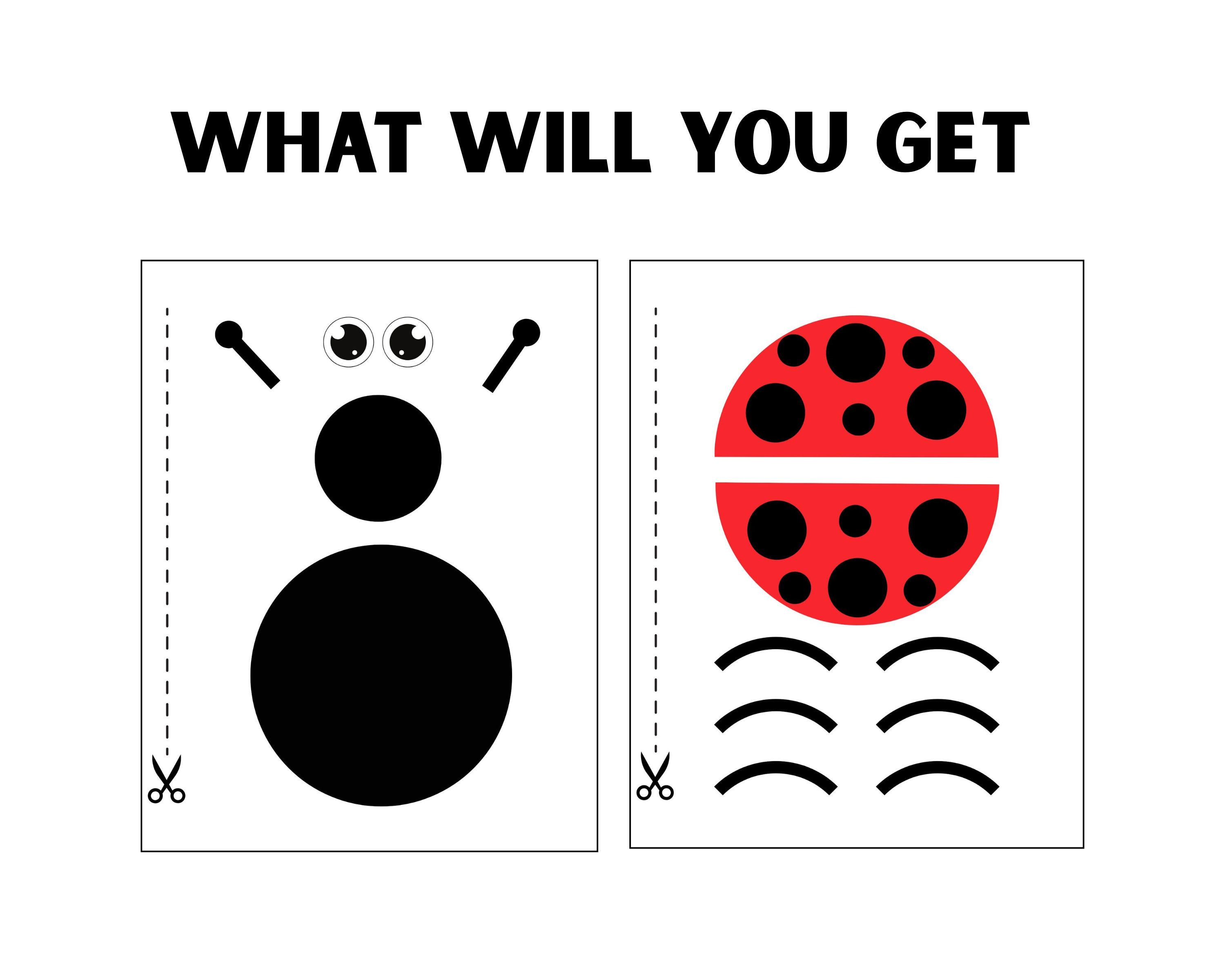 Build a Ladybug Paper Craft | Cut and Paste Craft for Kids ...