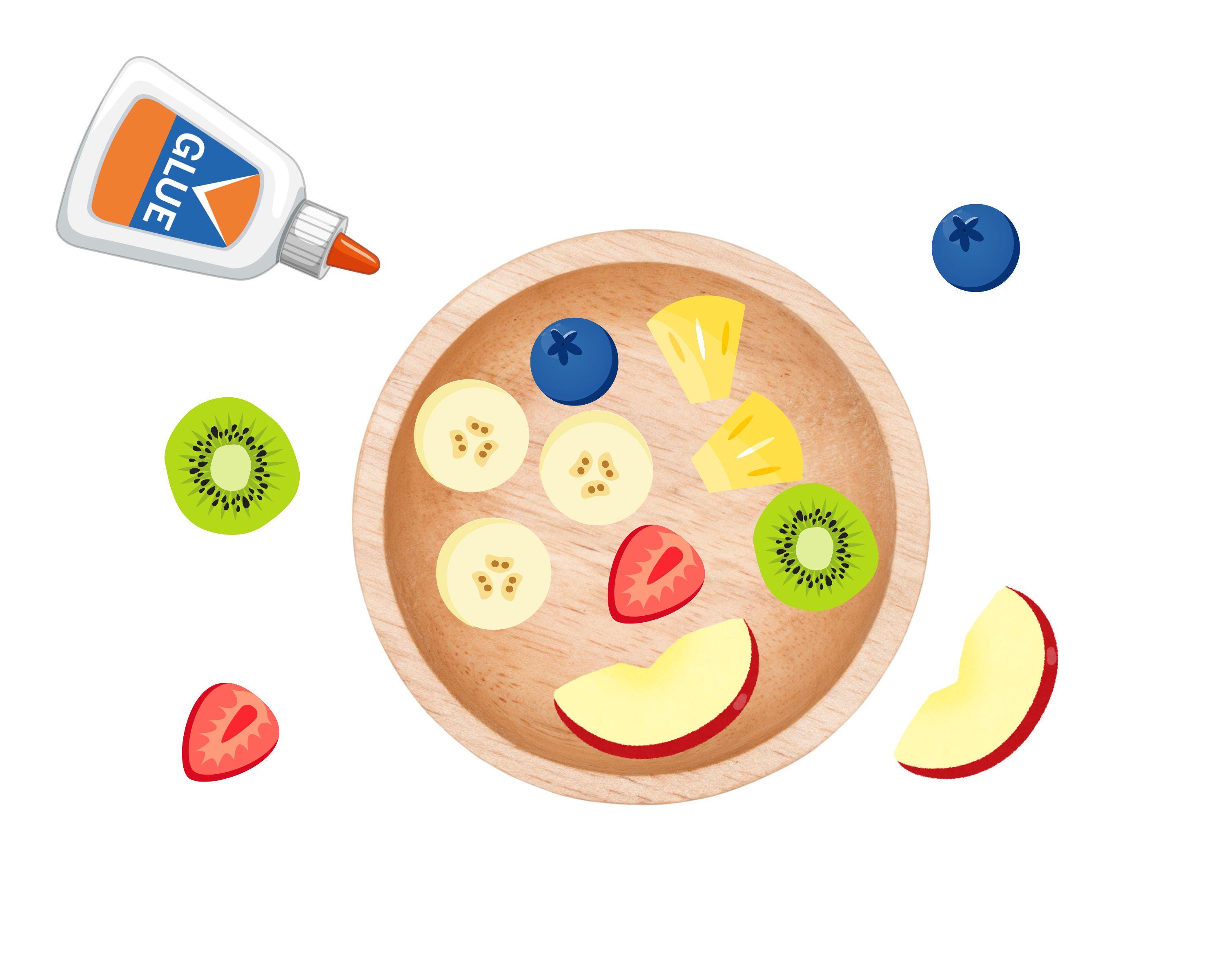 Build a Fruit Salad – Cut and Paste Activity for Kids | Printable Craft ...