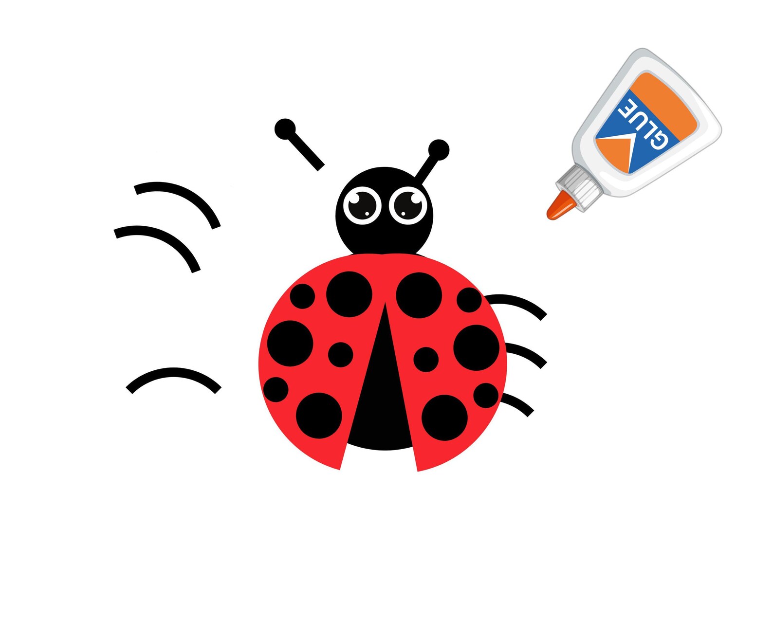 Build a Ladybug Paper Craft | Cut and Paste Craft for Kids ...
