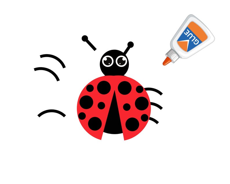 Build a Ladybug Paper Craft | Cut and Paste Craft for Kids ...