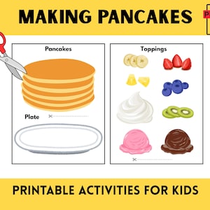 Pancake Craft for Toddlers - Etsy