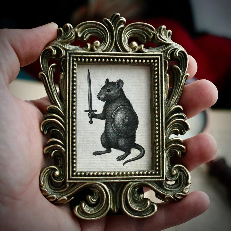 Dark Academia Art Small - Etsy