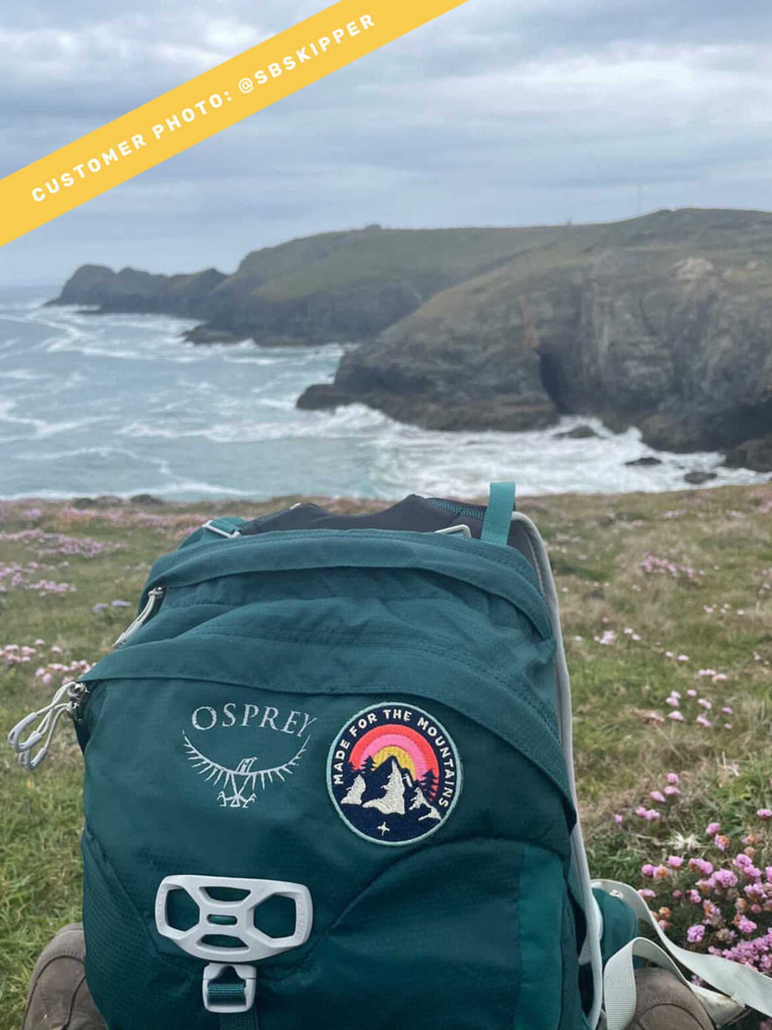 Wild Swimming Embroidered Patch / Adventure Iron on Patch / Backpack ...