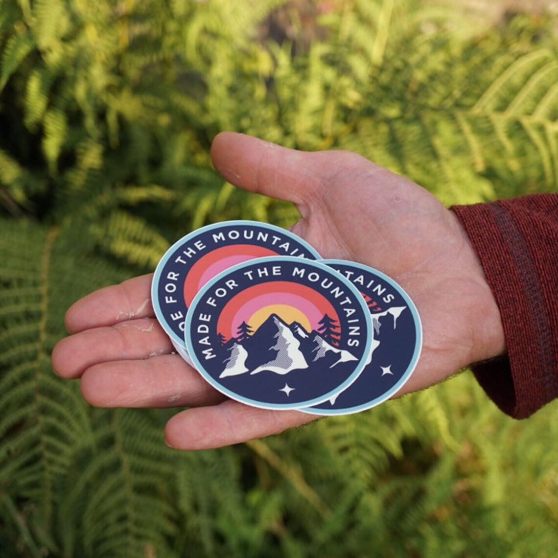 Made for the Mountains / Adventure Vinyl Decal Bumper Sticker | Etsy